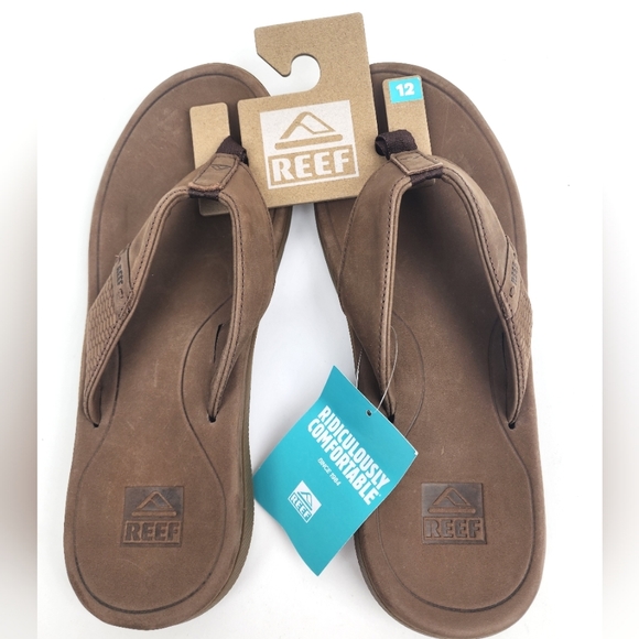 Reef | Shoes | Reef Leather Santa Ana Mens Sandals Size Us 2 | Poshmark